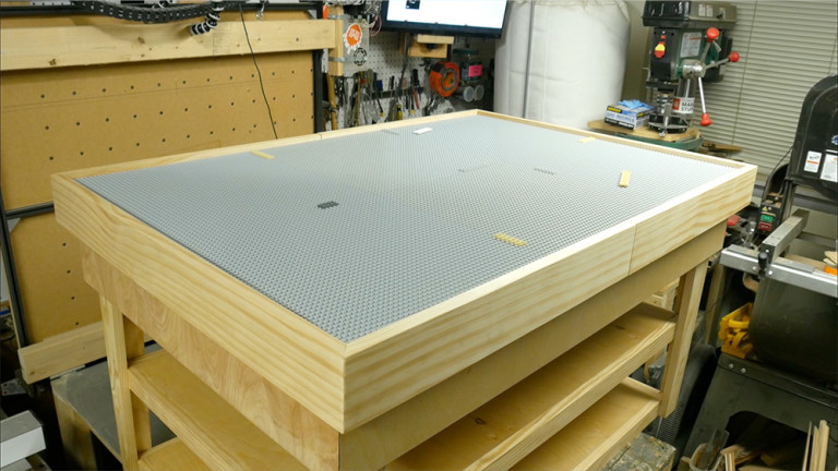 How to make a Lego build/storage table - I Like To Make Stuff
