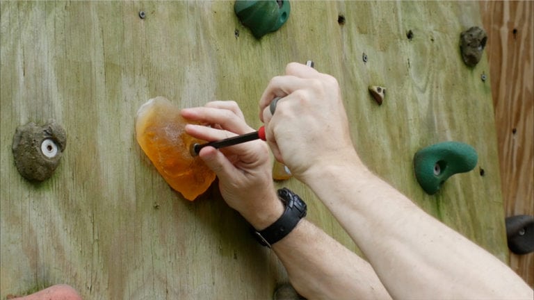 How to make hand holds for a climbing wall - I Like To Make Stuff