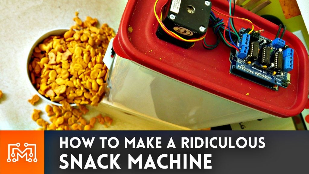 How to make a ridiculous snack machine - I Like To Make Stuff