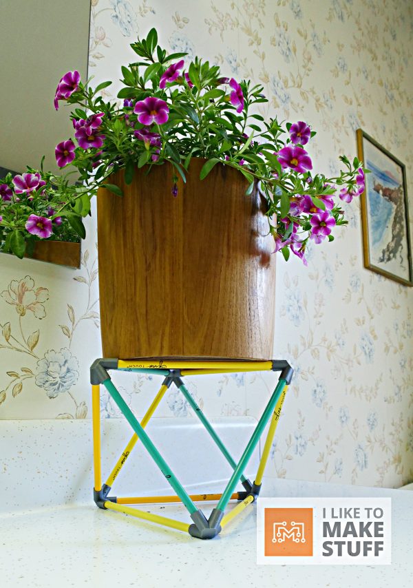 Make a Hardwood Planter & 3d Printed Pencil Base - I Like To Make Stuff