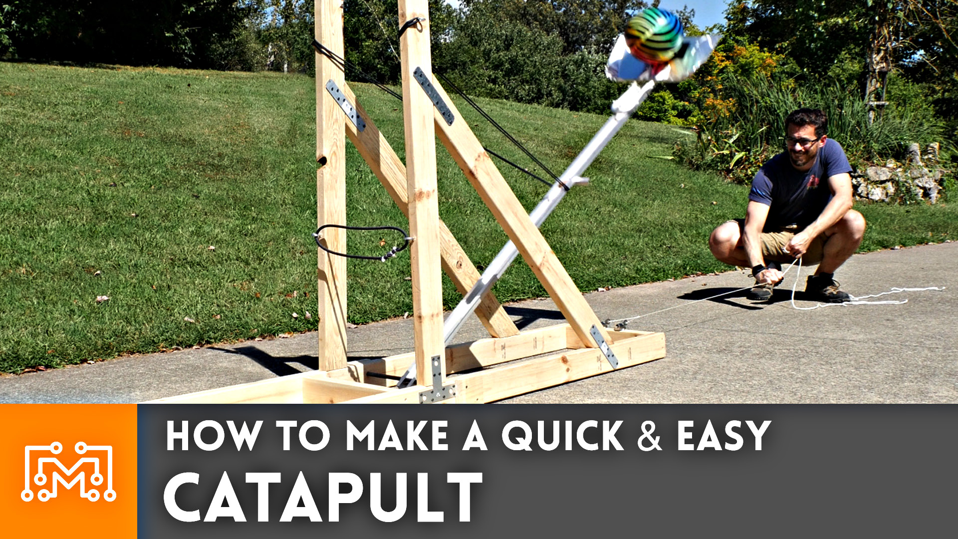 Wood Catapult Design Ideas
