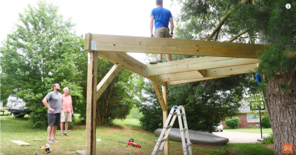 How to Make a Tree House Part 1 - I Like To Make Stuff