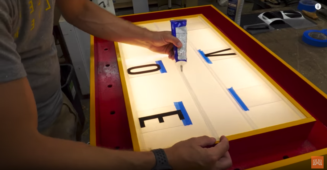 How to Make a Lighted Marquee Sign - I Like To Make Stuff