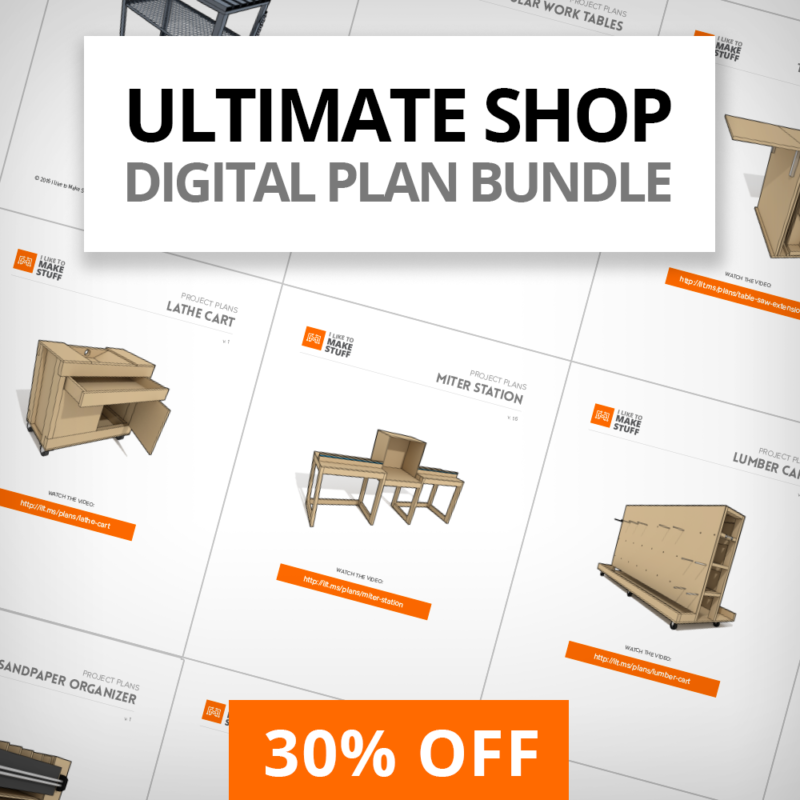 Ultimate Shop Digital Plans Bundle - I Like To Make Stuff