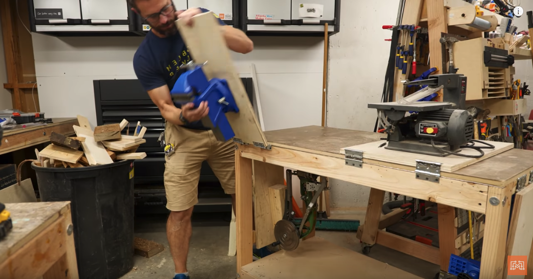 How to Make Fold-Away Tool Storage - I Like To Make Stuff