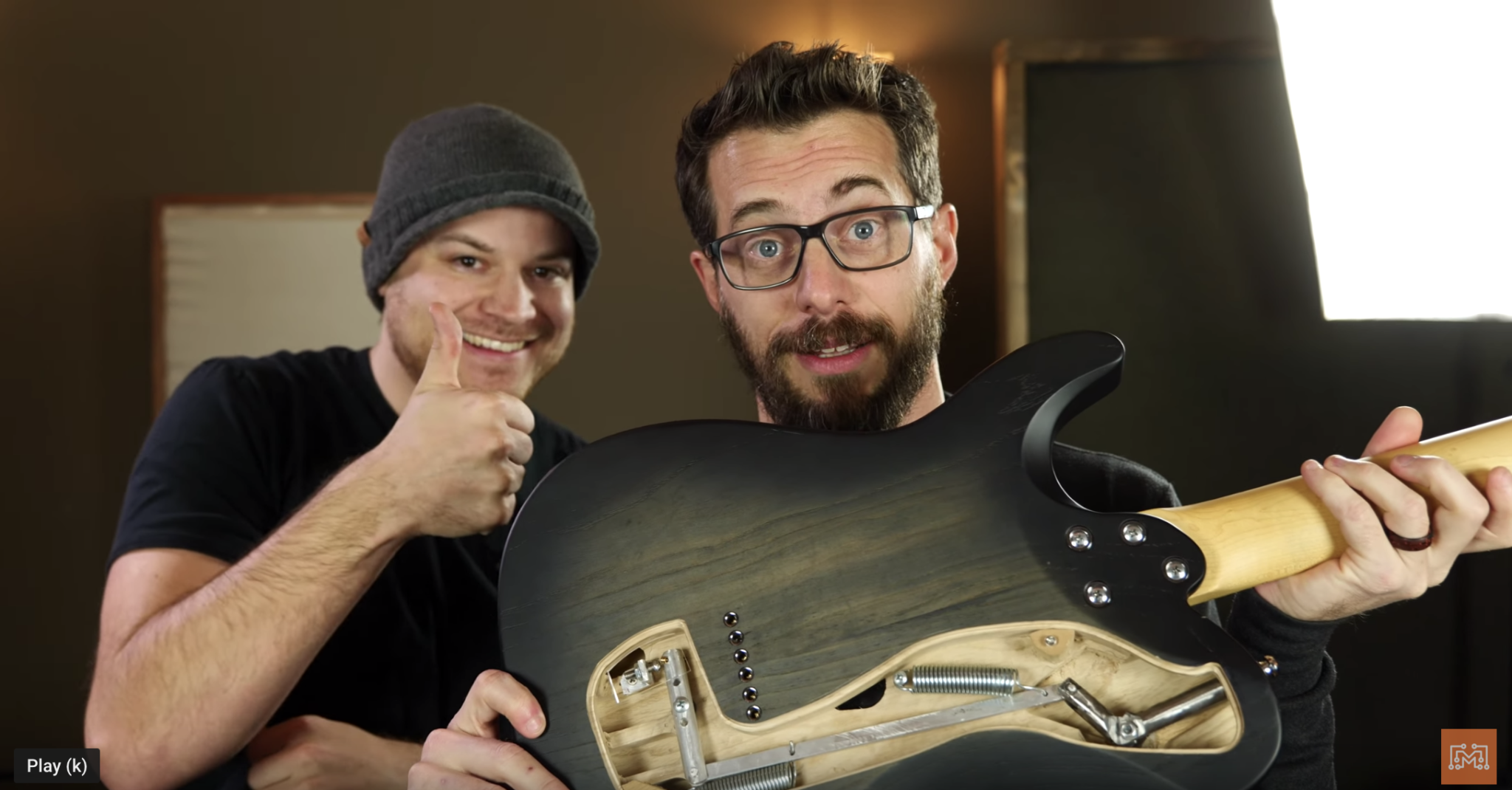 Making a B Bender Guitar for Rob Scallon - I Like To Make Stuff