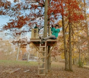 Super-Sized Zipline Platform - I Like To Make Stuff