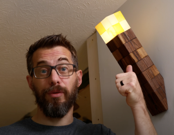 Real Life Minecraft Torch - I Like To Make Stuff