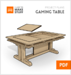Gaming Table — Digital Plans - I Like To Make Stuff