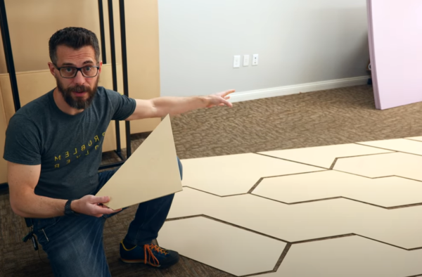 Accent Wall with an Air Quality Sensor - I Like To Make Stuff