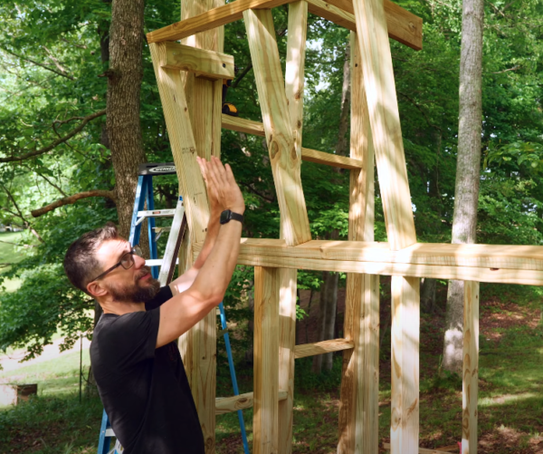 Making a Backyard Climbing Wall - I Like To Make Stuff