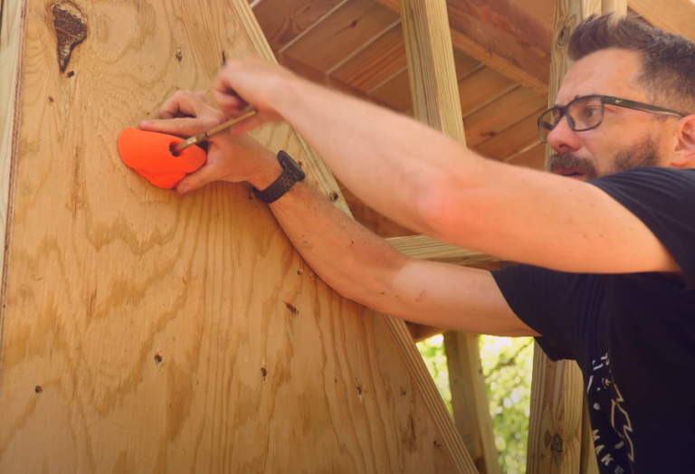 Making a Backyard Climbing Wall - I Like To Make Stuff