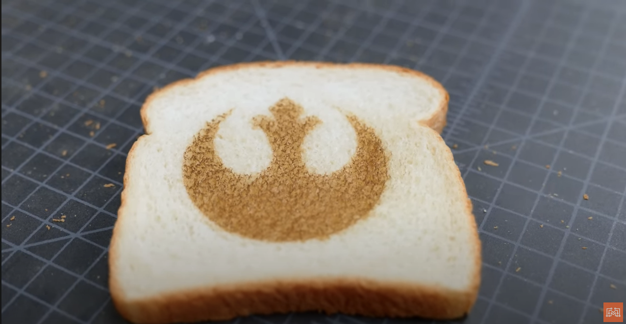 Can I Make Toast Art? - I Like To Make Stuff