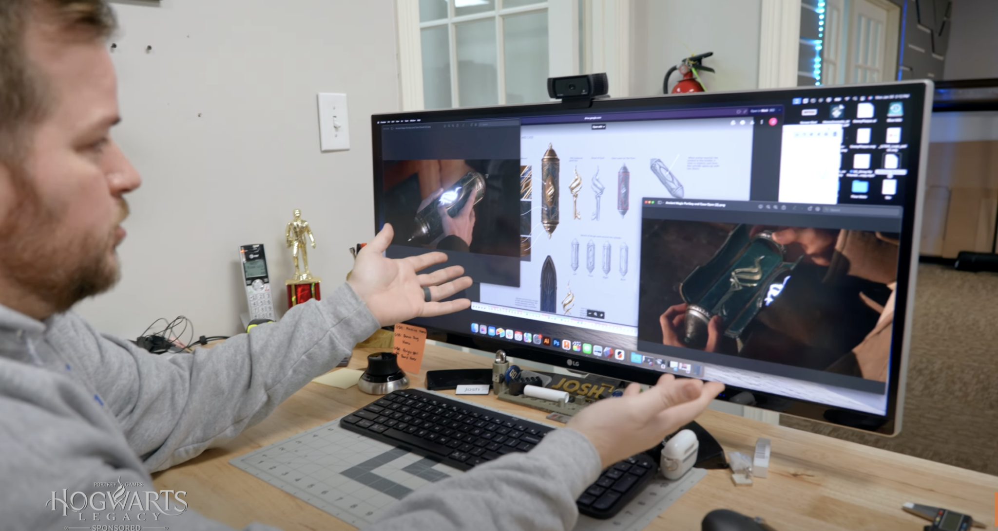 Hogwarts Legacy: REAL LIFE MAGICAL PORTKEY! - I Like To Make Stuff