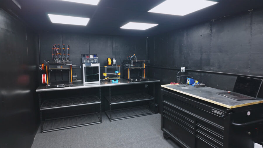Building a TRON Inspired Electronics Room - I Like To Make Stuff