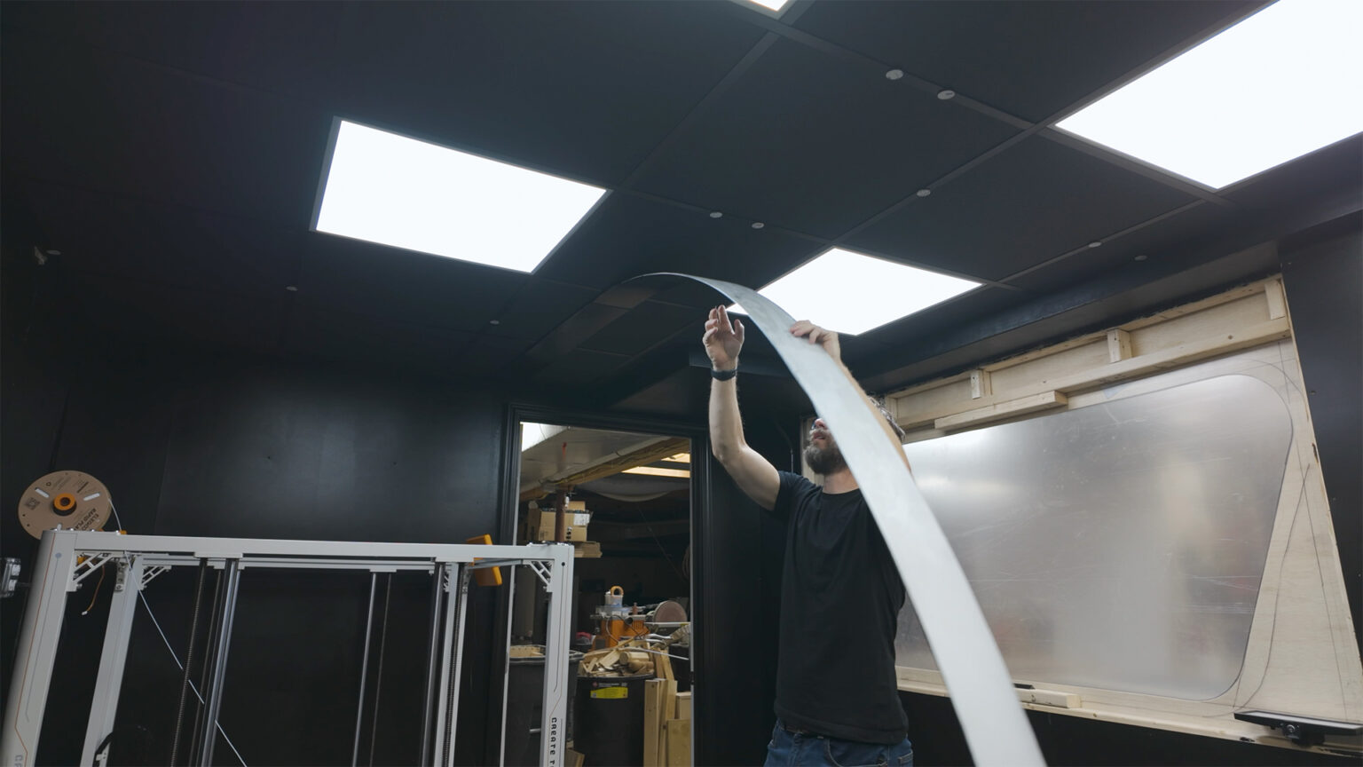 Building a TRON Inspired Electronics Room - I Like To Make Stuff