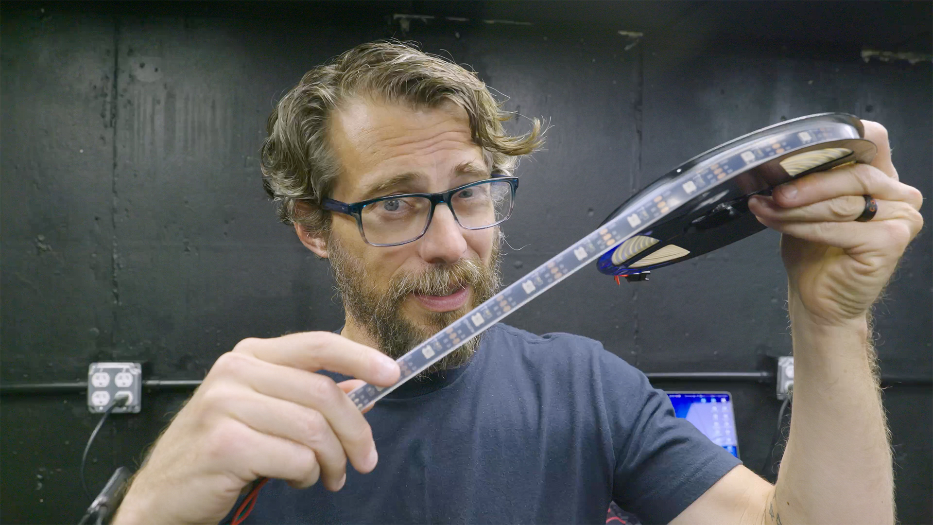 Building a TRON Inspired Electronics Room - I Like To Make Stuff