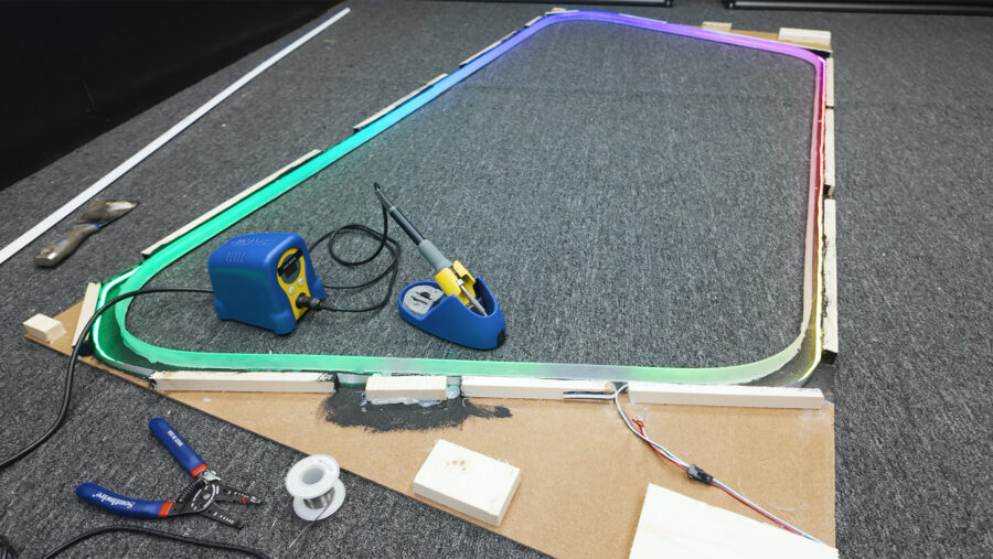 Building a TRON Inspired Electronics Room - I Like To Make Stuff