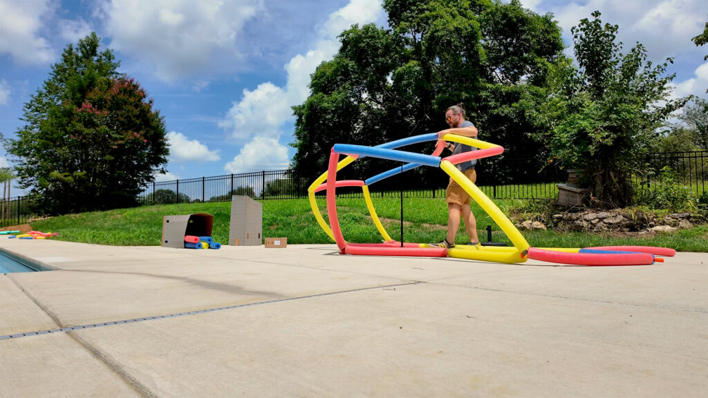 Creating a Pool Noodle System with 3D Printing - I Like To Make Stuff
