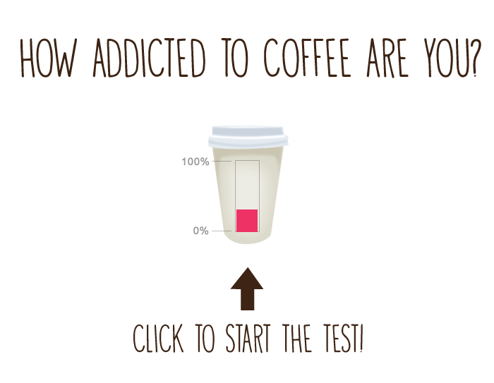 How addicted to coffee are you? - I Love Coffee