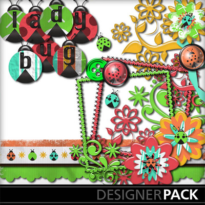 Digital Scrapbooking Kits | Lady Bug Heaven | Decorative, Nature ...