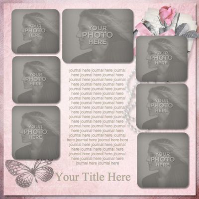 Digital Scrapbooking Kits | Multi Photo Template Vol 2 | Everyday ...