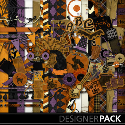 Digital Scrapbooking Kits | Boo-It's Halloween | Holidays - Halloween ...
