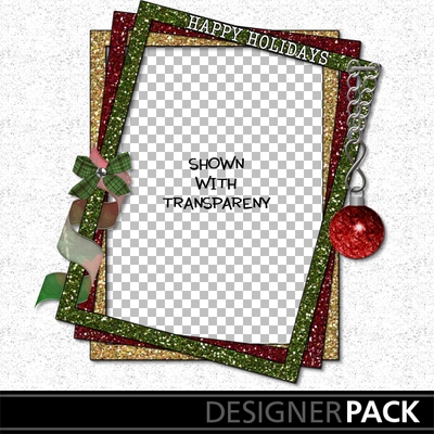 Digital Scrapbooking Kits | Happy Holiday Frame-(LLLCrtn) | Decorative ...