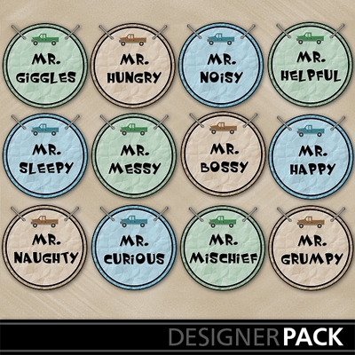 Digital Scrapbooking Kits | Mr Tags-(LLLCrtn) | Babies, Boys, Family ...