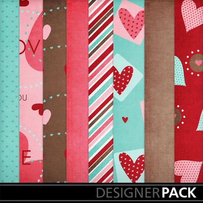 Digital Scrapbooking Kits | Love You Combo Pack-(jsscrap) | Holidays ...