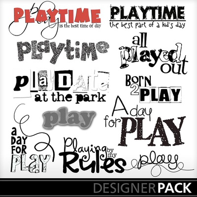 Digital Scrapbooking Kits | Playtime-(wawbj) | Babies, Boys, Girls, Kid ...