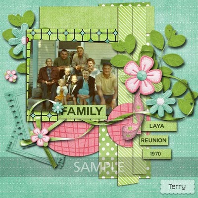 Digital Scrapbooking Kits | Memory Lane Pack-(Kathryn) | Everyday ...