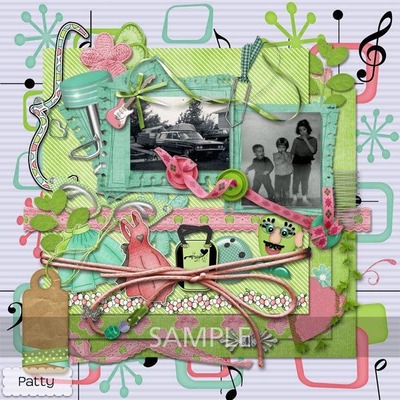 Digital Scrapbooking Kits | Memory Lane Pack-(Kathryn) | Everyday ...