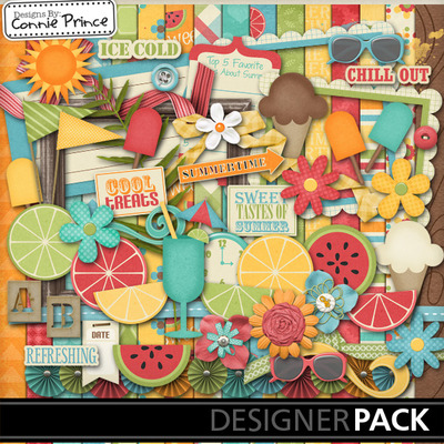 Digital Scrapbooking Kits | Sweet Summertime-Combo-(cprince) | Family ...