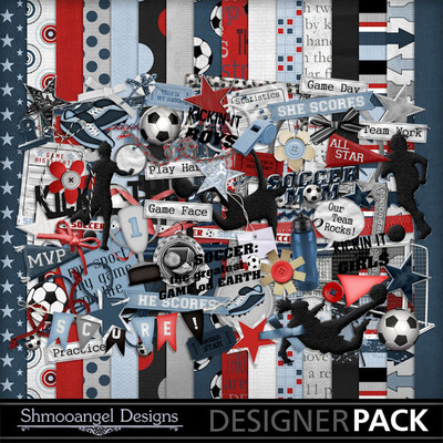 Digital Scrapbooking Kits | Soccer Fever-(Shmoang) | Boys, Sports ...