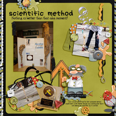 Digital Scrapbooking Kits | Mad Scientist-(SNP) | Kid Fun, Science ...