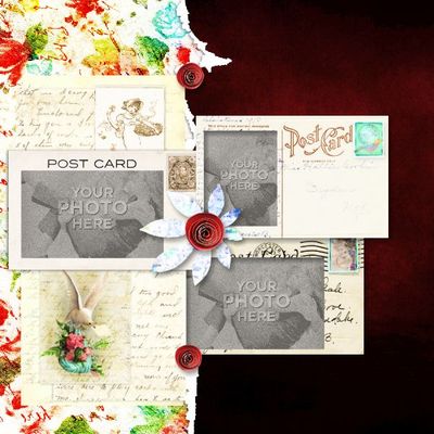 Digital Scrapbooking Kits | Postcard Photobook-(aniaw) | Family, Love ...