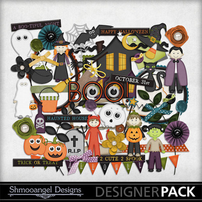 Digital Scrapbooking Kits | A Boo-tiful Night-(Shmoang) | Holidays ...