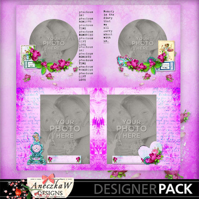 Digital Scrapbooking Kits | Precious Memories Template-(aniaw) | Family ...