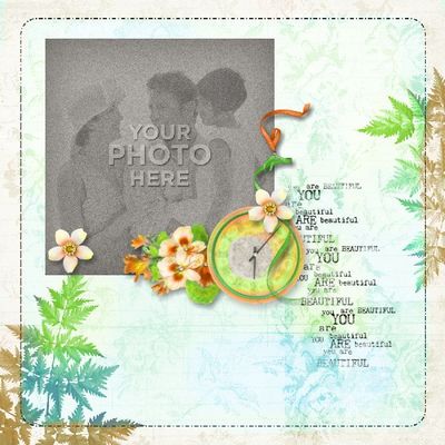 Digital Scrapbooking Kits | You are my world Template 2-(aniaw) | Love ...