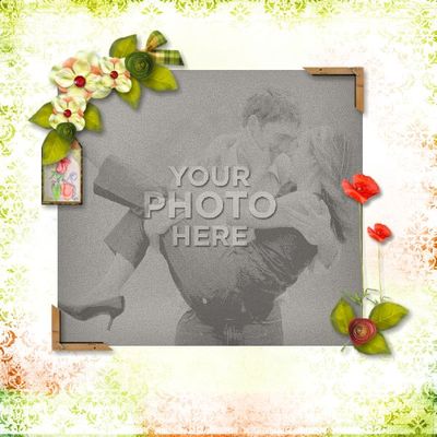 Digital Scrapbooking Kits | Vintage Memory Template-(aniaw) | Everyday ...
