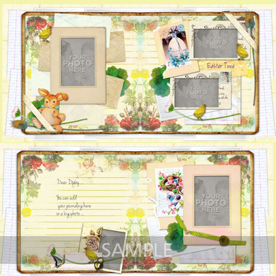 Digital Scrapbooking Kits | My Diary Template 2-(aniaw) | Friends ...