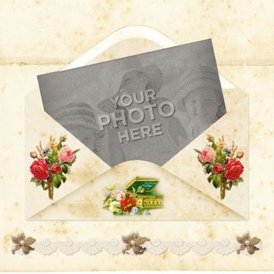 Digital Scrapbooking Kits | Envelope Template 1-(aniaw) | Love, Nature ...
