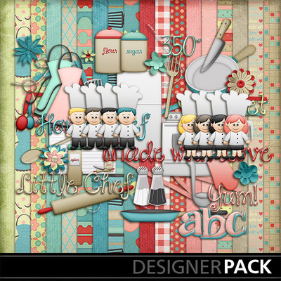 Digital Scrapbooking Kits | In the Kitchen-(FranB) | Celebrations ...