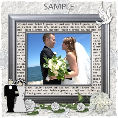 Digital Scrapbooking Kits | Word Frames-Wedding-(LLLCrtn ...