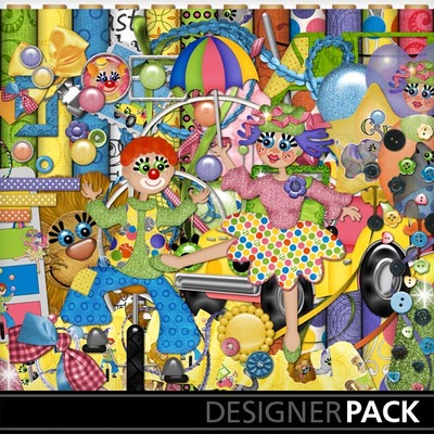 Digital Scrapbooking Kits | Cirque du Scrap Bundle-(Kathryn ...