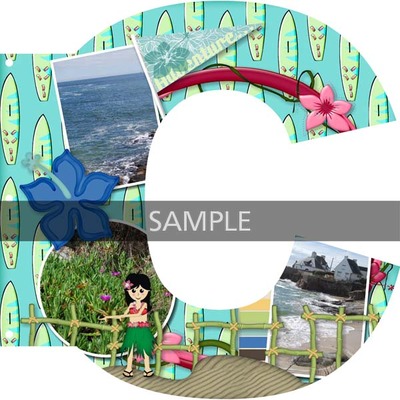 Digital Scrapbooking Kits | Album Page 8x11 Number 6-(carolnb ...