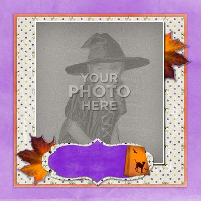 Digital Scrapbooking Kits | Halloween Template 5-(aniaw) | Celebrations ...