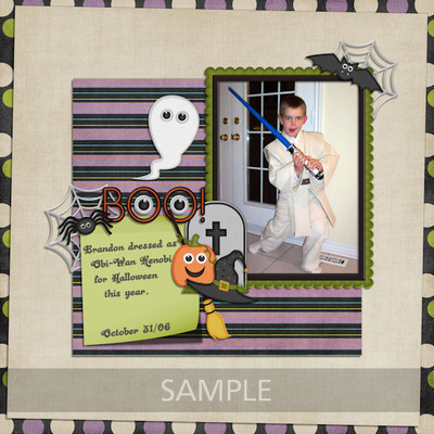 Digital Scrapbooking Kits | A Boo-tiful Night-(Shmoang) | Holidays ...