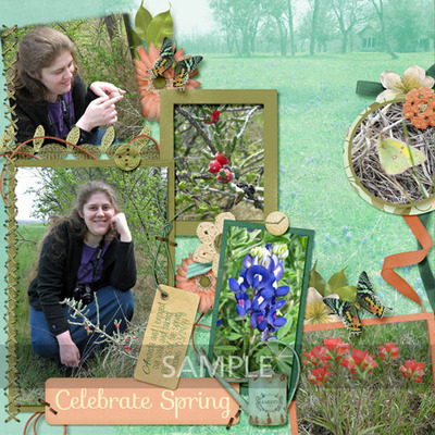 Digital Scrapbooking Kits | Hoppy Spring-(MSG) | Family, Girls ...